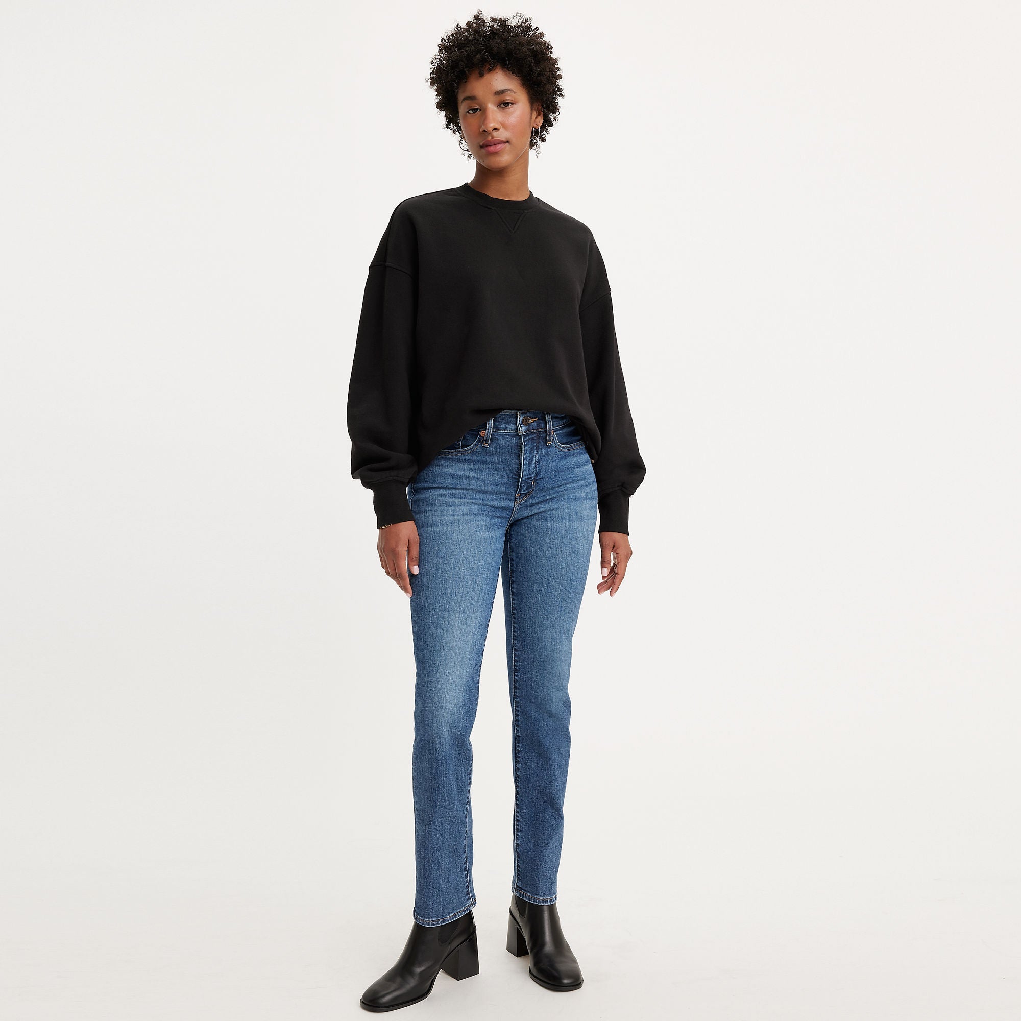 312 Women's Shaping Slim Jeans – Try the Blue Wave Mid Fit