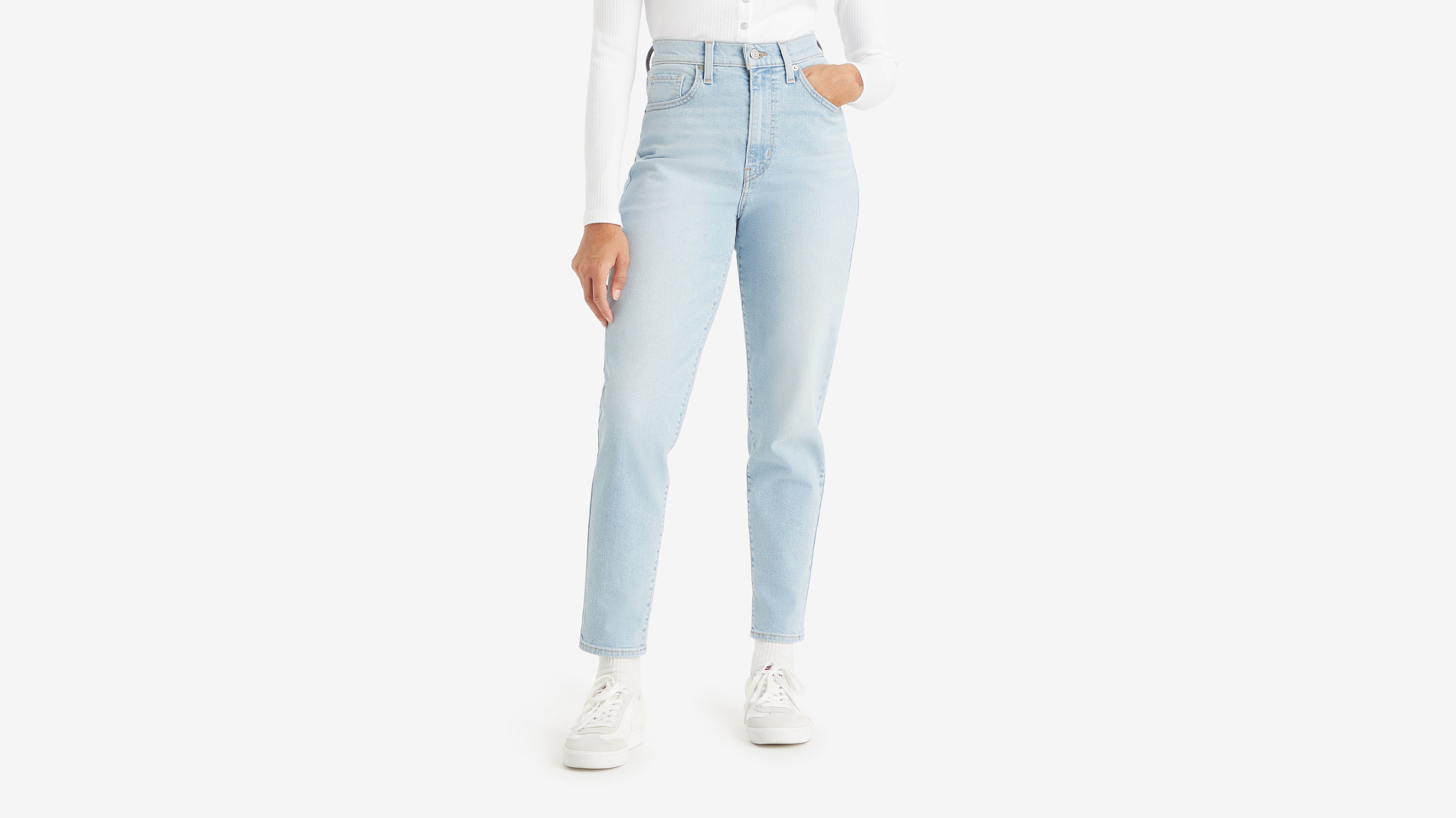 Levi s Women s High Waisted Mom Jeans
